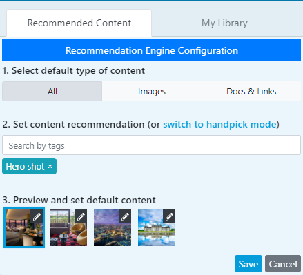 Setting Recommended Content in a Template – UpMail